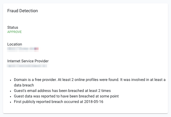 How to Interpret Fraud Results