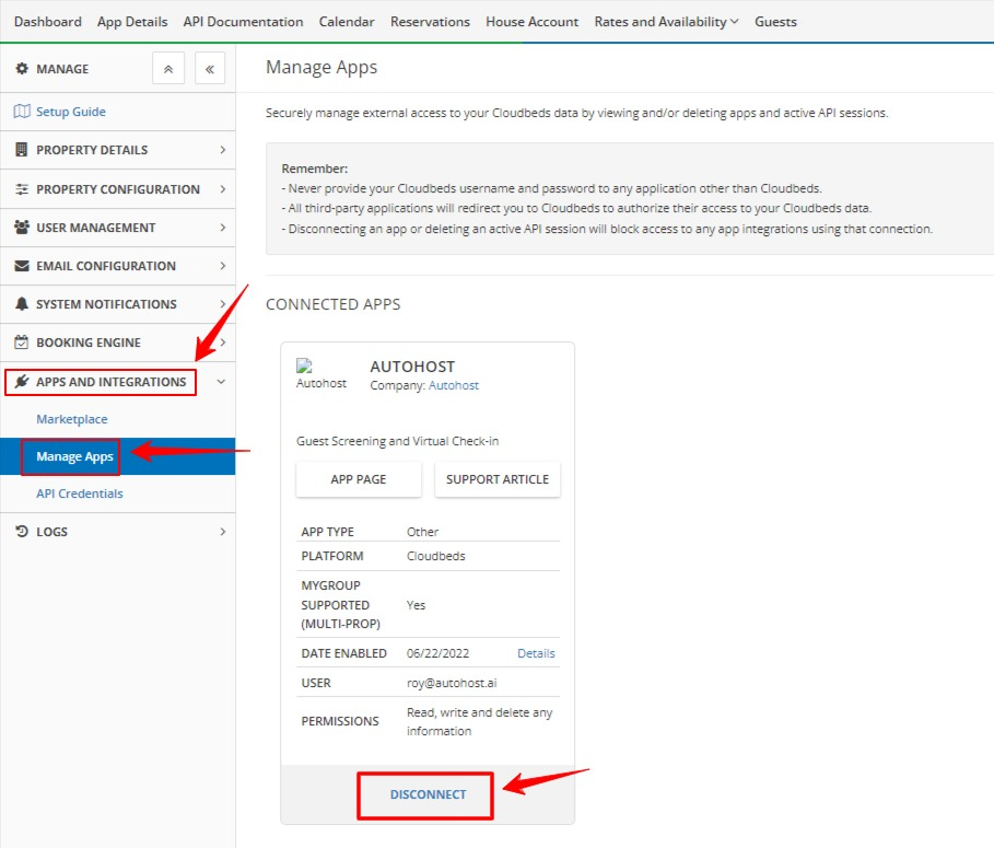 Cloudbeds Integration Guide