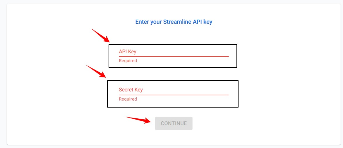Streamline Integration Guide
